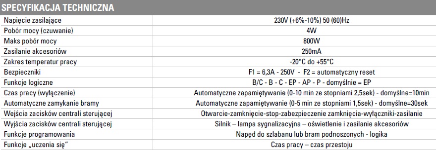 FAAC centrala sterująca 596/615 BPR - DD-AUTOMATYKA.pl | Napędy do bram